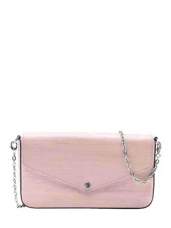 LOUIS VUITTON 2017 Epi Pochette Felicie - Pink