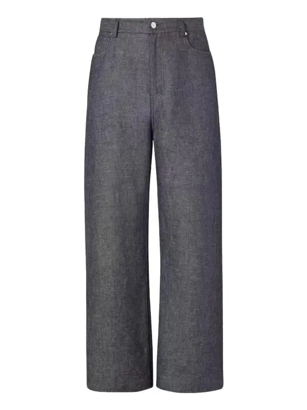 Fendi Straight-leg Trousers - Grey