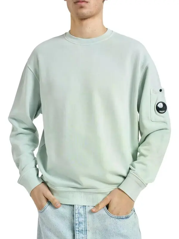 C.P. COMPANY Sleeve-pocket Sweatshirt - Green