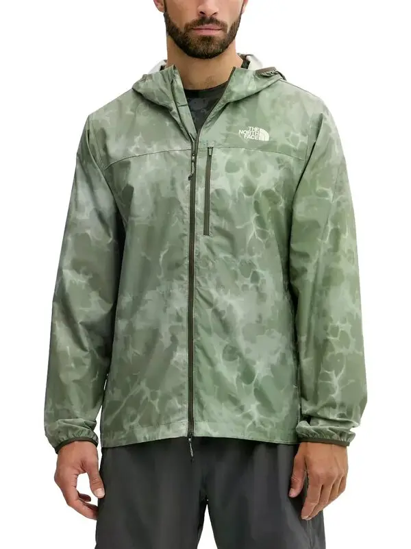The North Face Zip Hooded Jacket - Green