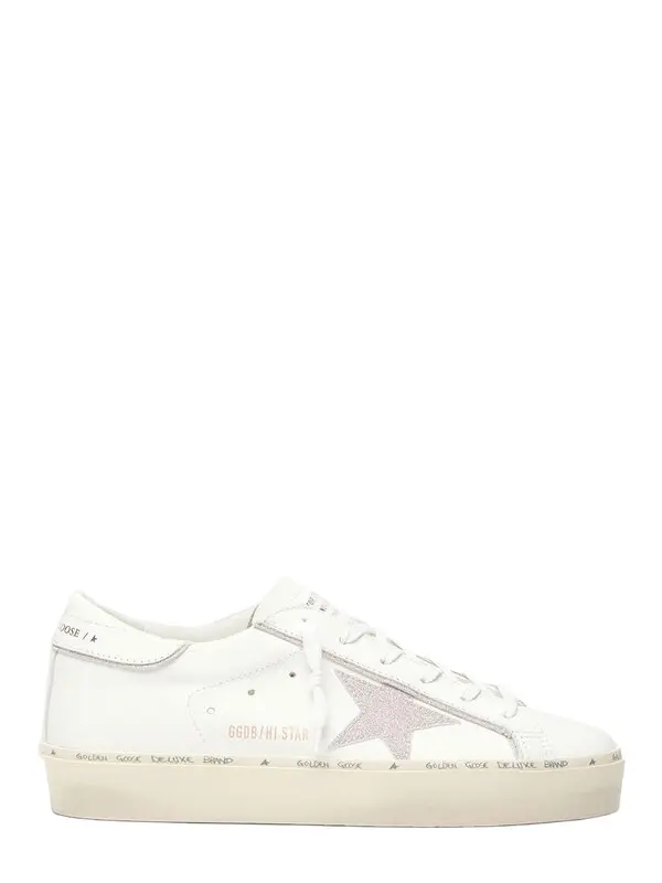 GOLDEN GOOSE Hi Star Sneakers - White