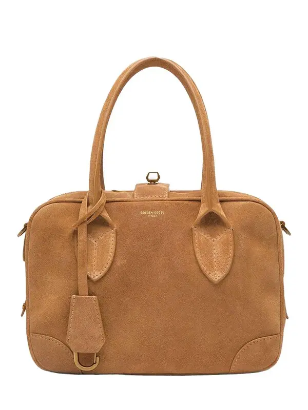 GOLDEN GOOSE Suede Waist Bag - Brown