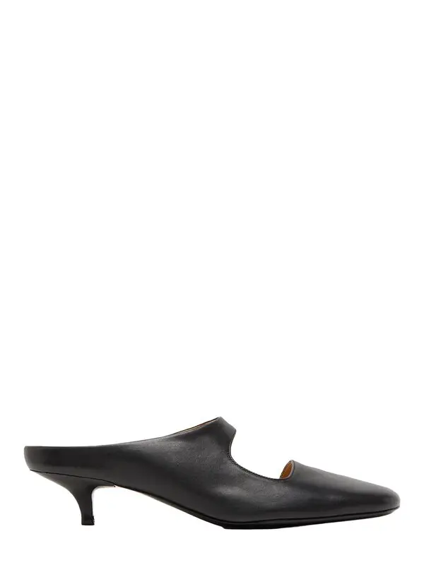 Marsèll Leather Mule - Black