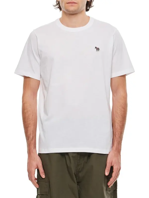 Paul Smith Zebra Short-sleeved Shirt - White