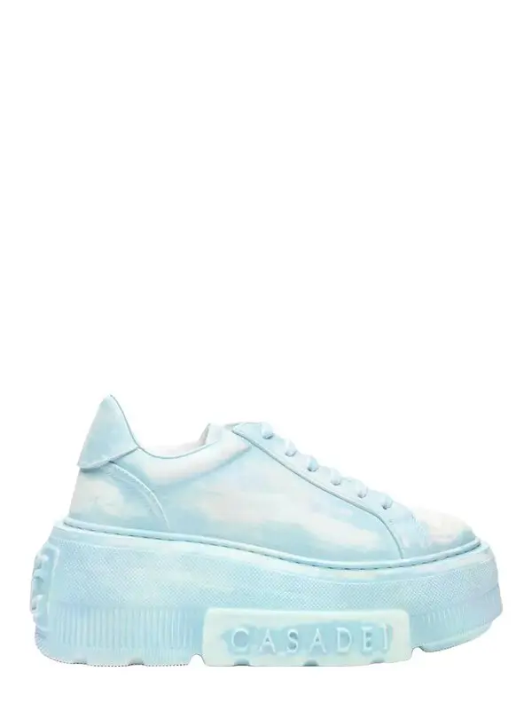 Casadei Nexus Brushed-effect Sneakers - Blue
