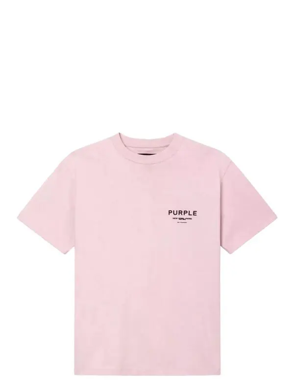 PURPLE BRAND Logo-print T-shirt - Pink