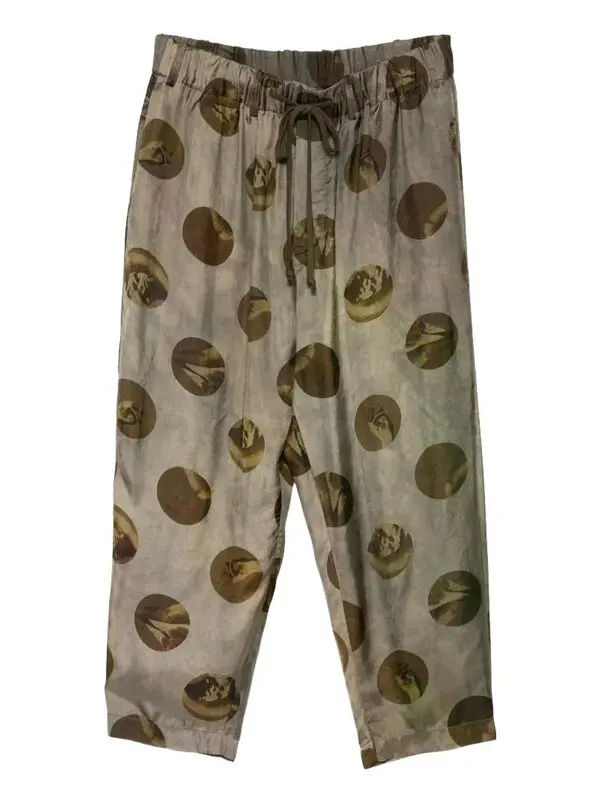 UMA WANG Pigiama Trousers - Brown