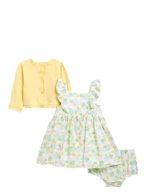 LITTLE ME Garden Dress Set - Yellow