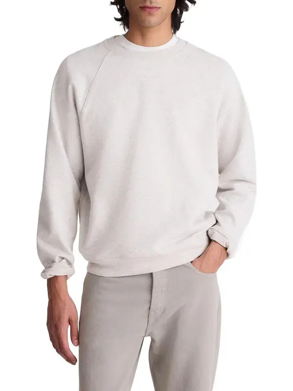 Madewell Crewneck Loopback Terry Sweatshirt - Heather Grey