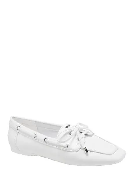 Dkny Delmar Boat Shoe - White