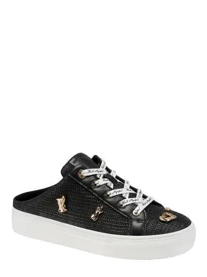 Karl Lagerfeld Paris Cambria Mule Sneakers - Black