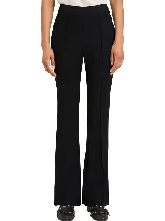 Cinq À Sept Aubrie Flare Trousers - Black