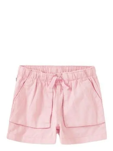 TEA COLLECTION Woven Camp Shorts - Honeysuckle Rose