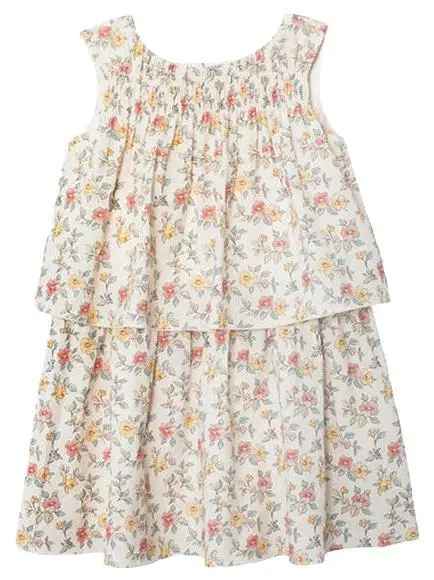 MABEL + HONEY Audrey Sleeveless Dress - Beige
