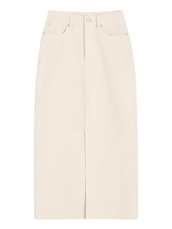 BY MALENE BIRGER Phoenix Organic Cotton Denim Skirt - Mojave Desert