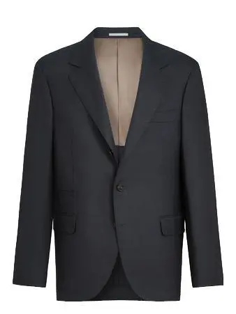 Brunello Cucinelli Houndstooth Blazer - Anthracite