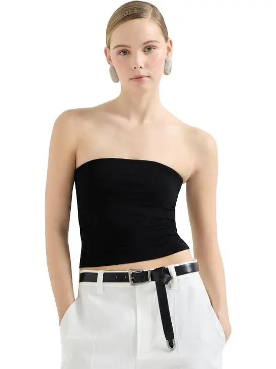 Brunello Cucinelli Bandeau Top - Black