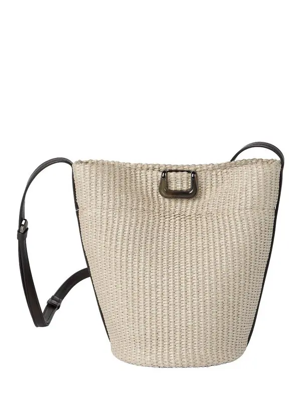 Brunello Cucinelli Small Bucket Bag - Beige