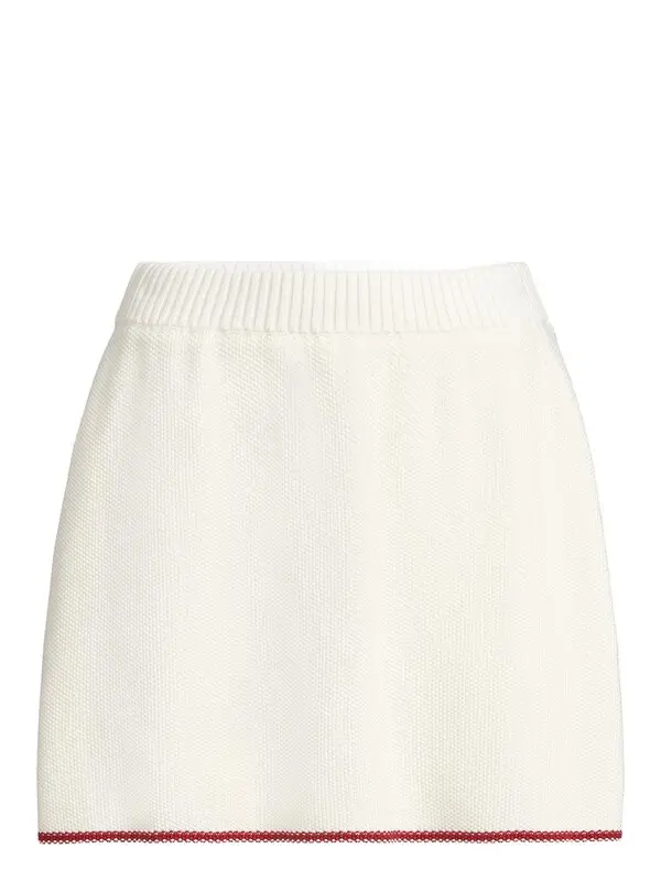 Brunello Cucinelli Mini Skirt With Built-in Shorts - Panama