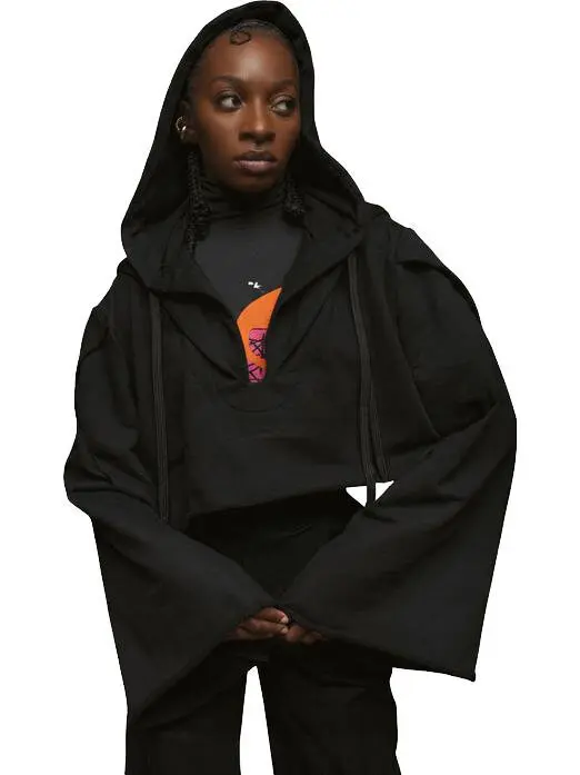 BOHN JSELL Simunye Cotton Hoodie - Black
