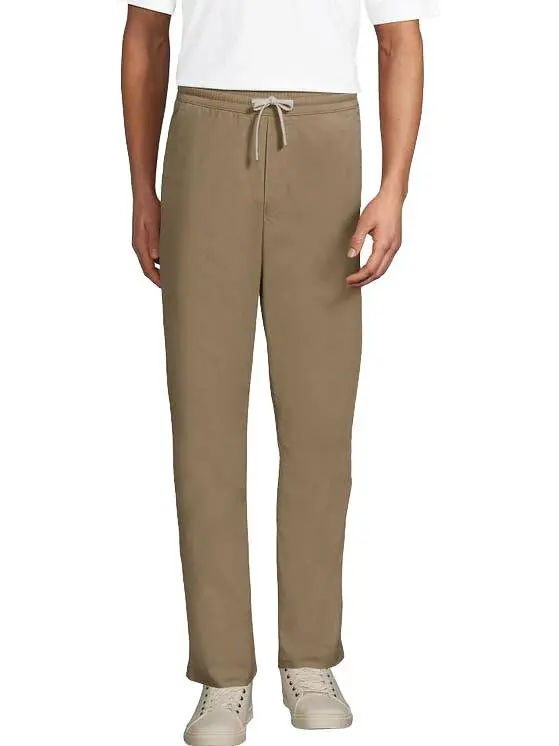 LANDS' END Classic Fit Coastal Corduroy Deck Pant - Desert Tan