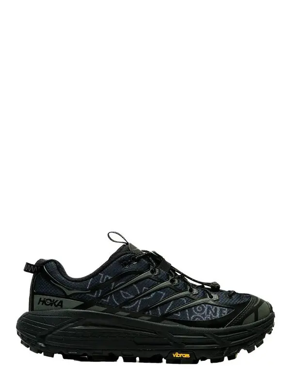 Hoka One One Mafate Three2 Wordmarkin Sneakers - Black/outer Orbit