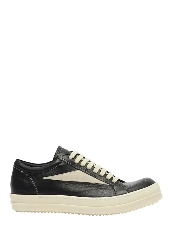 Rick Owens Low Top Sneakers - Black/milk