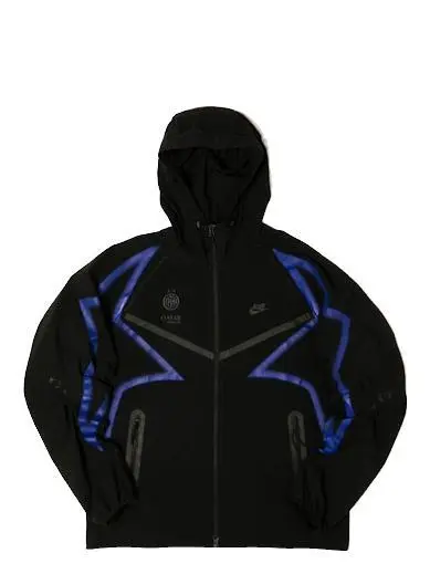 Nike Inter Milan One Block Down Tech Woven Jacket - Black/blue