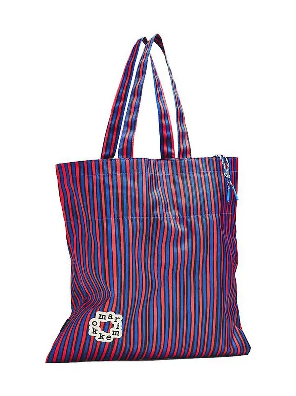 Marimekko Metka Mini Unikko Kioski Tote Bag - Blue Red