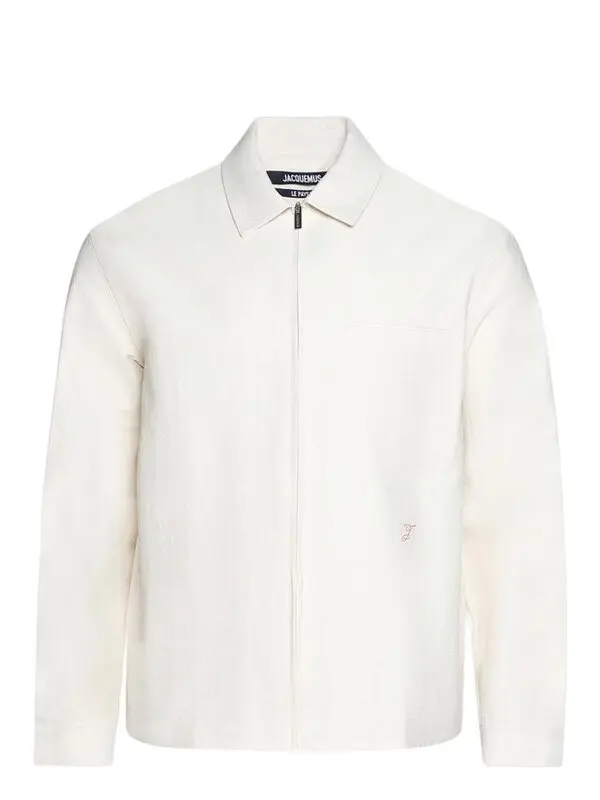 Jacquemus La Chemise Mecano Off-white - Ivory