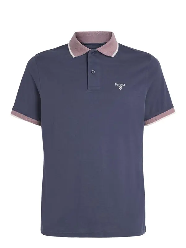 Barbour Cotton Cornsay Polo Shirt - Navy