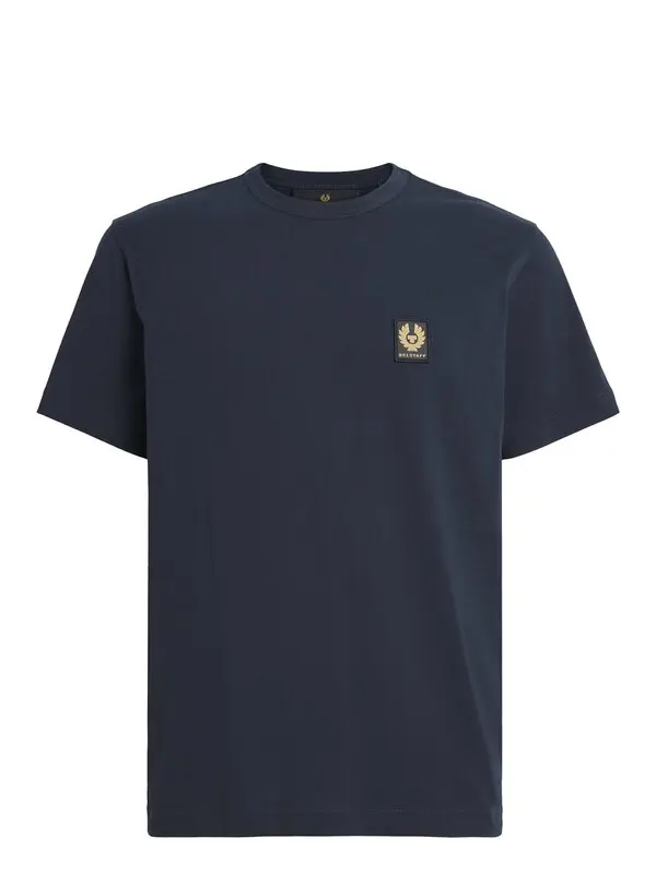 Belstaff Cotton Logo T-shirt - Navy
