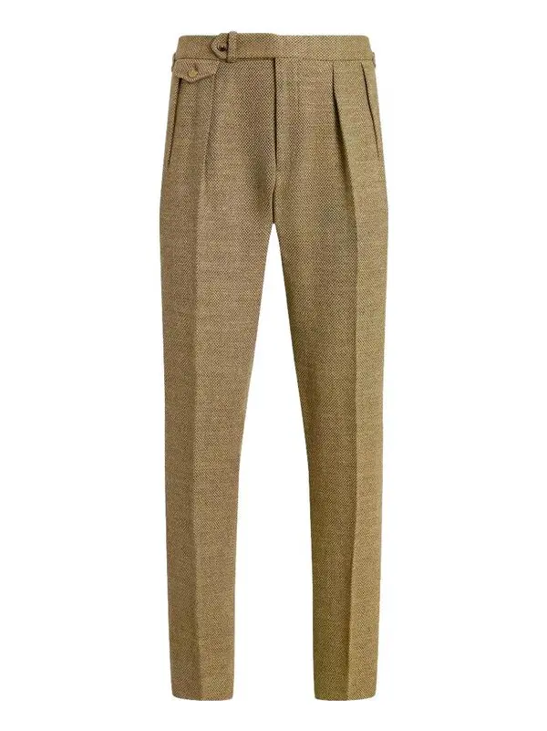 Polo Ralph Lauren Dalton Pleated Trousers - Neutrals