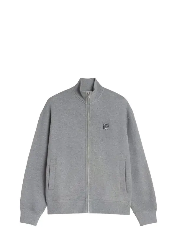 Maison Kitsuné Patch-appliqué Sweatshirt - Grey