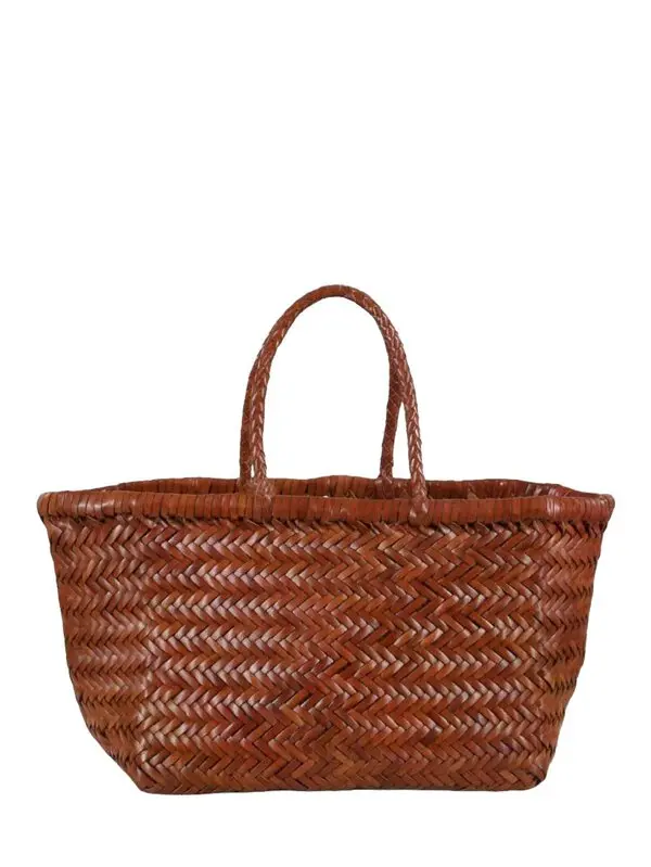 Dragon Diffusion Woven Tote Bag - Brown