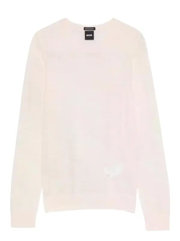 BOSS Ferpina Crew-neck Top - Pink