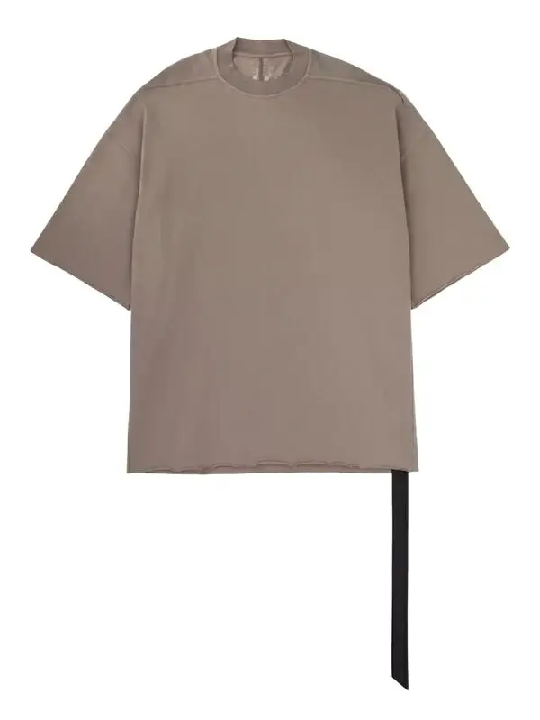 Rick Owens Raw-hem T-shirt - Brown