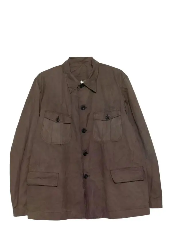 RICORRROBE Lychen Buttoned Jacket - Brown
