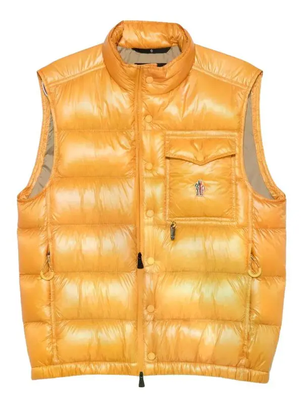 Moncler Padded Gilet - Yellow
