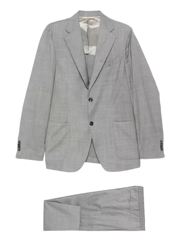 BRIGLIA 1949 Button Suit - Grey