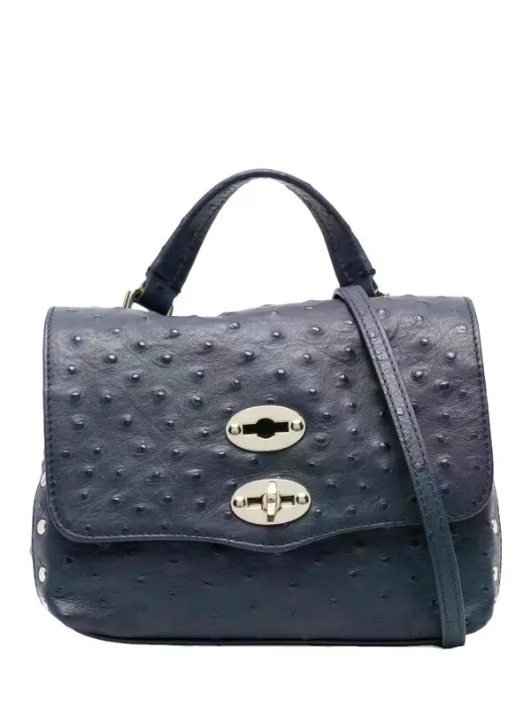 ZANELLATO Baby Postina Tote Bag - Blue