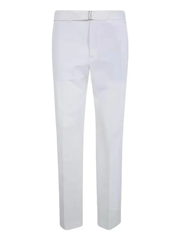 Incotex Belt Trousers - White