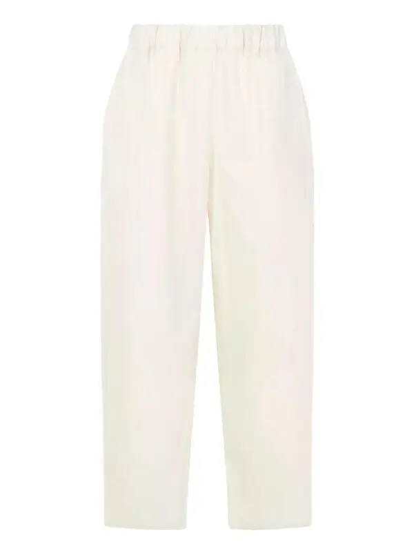 Dusan Elasticated Trousers - White