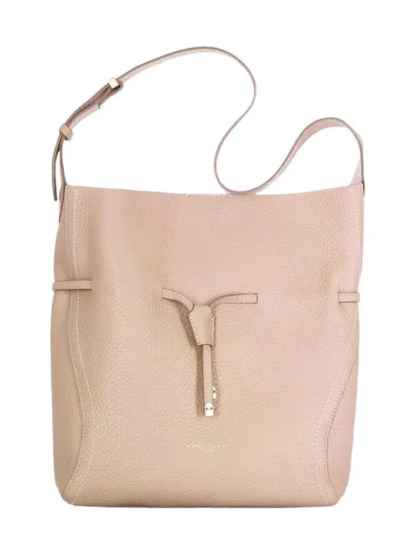 GIANNI CHIARINI Drawstring Shoulder Bag - Neutrals