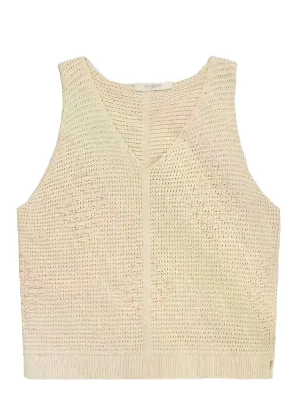 ZANONE Open-knit Top - Neutrals