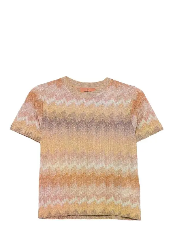 Missoni Zigzag T-shirt - Gold