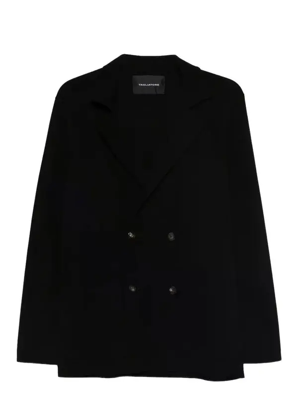 Tagliatore Willy Double-breasted Jacket - Black