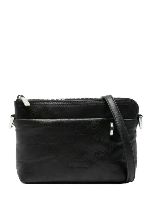 Rick Owens Leather Shoulder Bag - Black