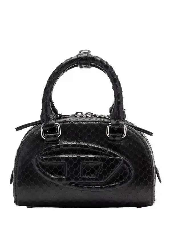 DIESEL® 1dr Dome Crossbody Bag - Black
