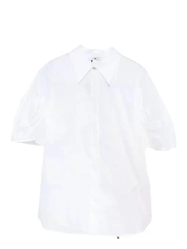 Elisabetta Franchi Puff-sleeve Shirt - White